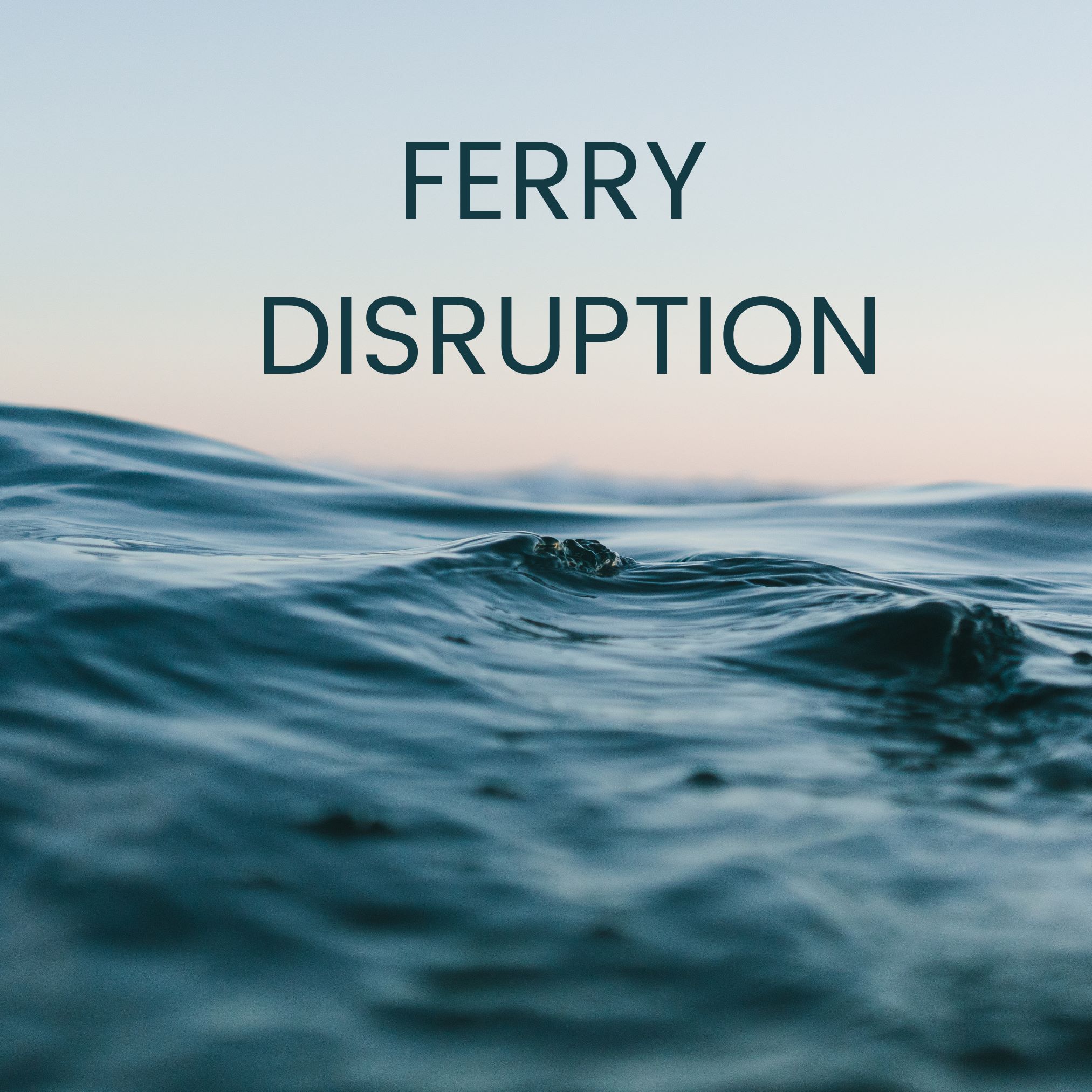 Ferry Disruption | PORTICO
